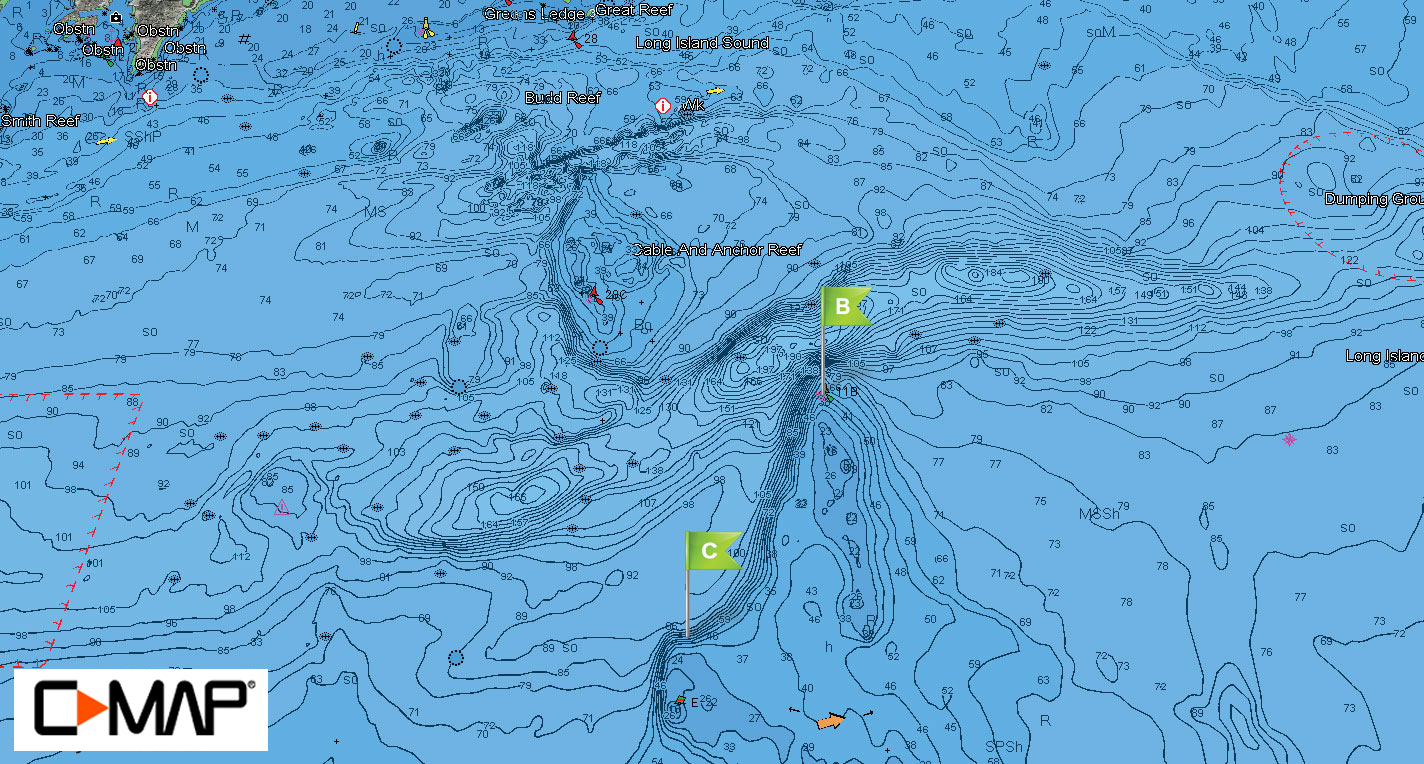 C-MAP Featured Hotspot: Eaton's Neck Triangle - On The Water