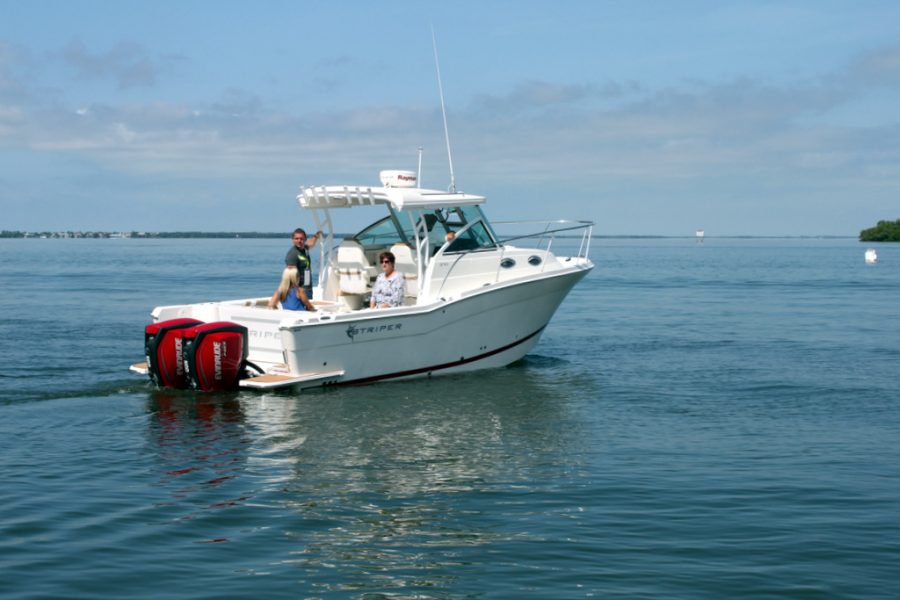 Striper Boats Launching new 270 Walkaround and 270 Center Console - On ...