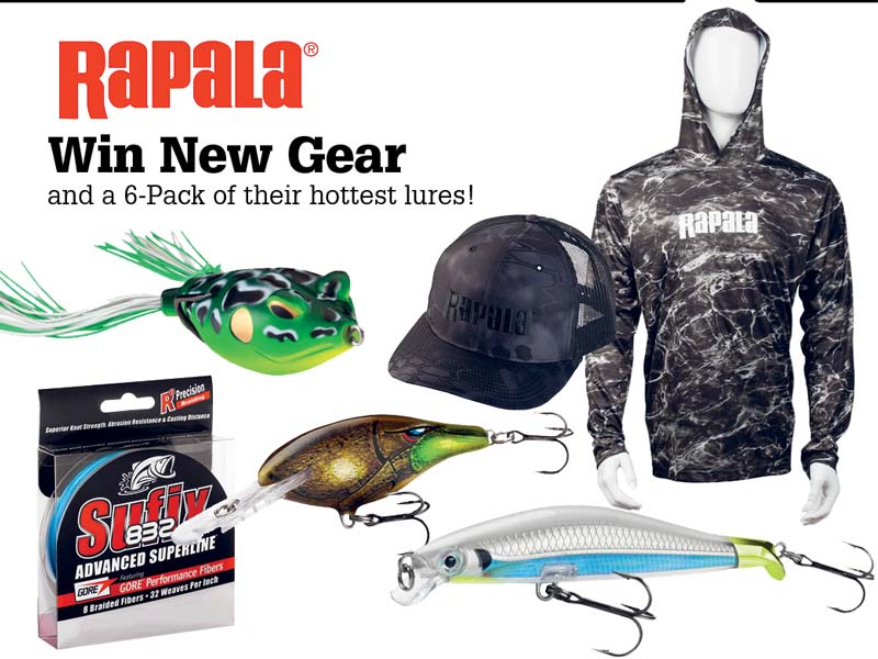 Win A Rapala Gear Package And A Six-Pack of Their Hottest Lures! - On ...