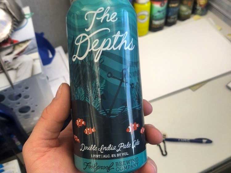 Fish Beer Friday Review: The Depths Double IPA - On The Water