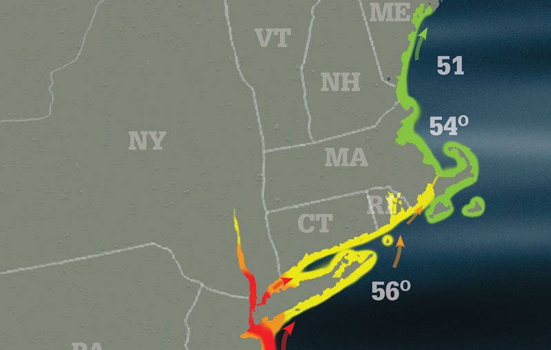 Striper Migration Map - May 29, 2020 - On The Water