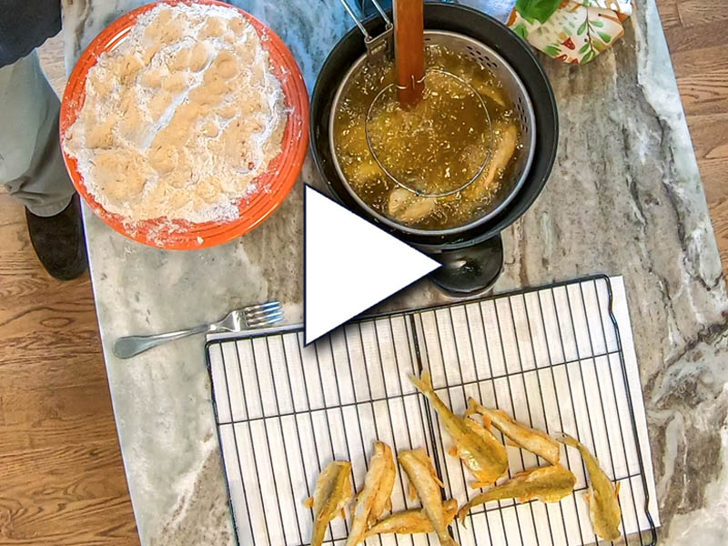 Cooking Kentucky Fried Fish | On The Water