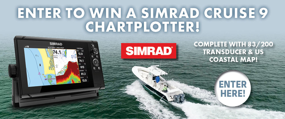 Win a Simrad Cruise 9 Chartplotter! - On The Water