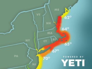 Striper Migration Map Archives - On The Water