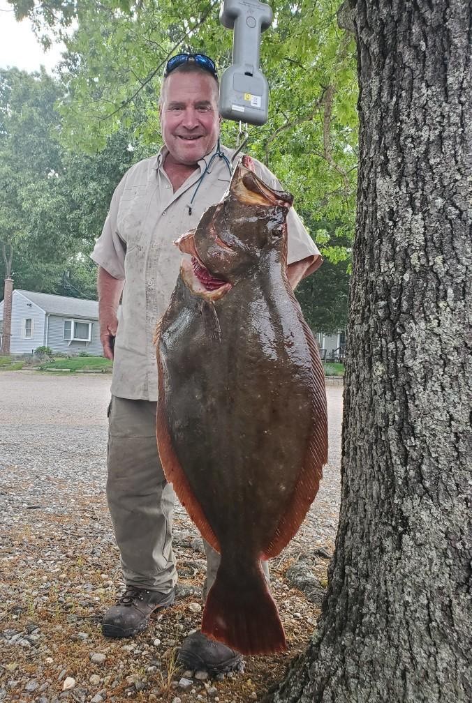 New Connecticut State Record Fluke - On The Water